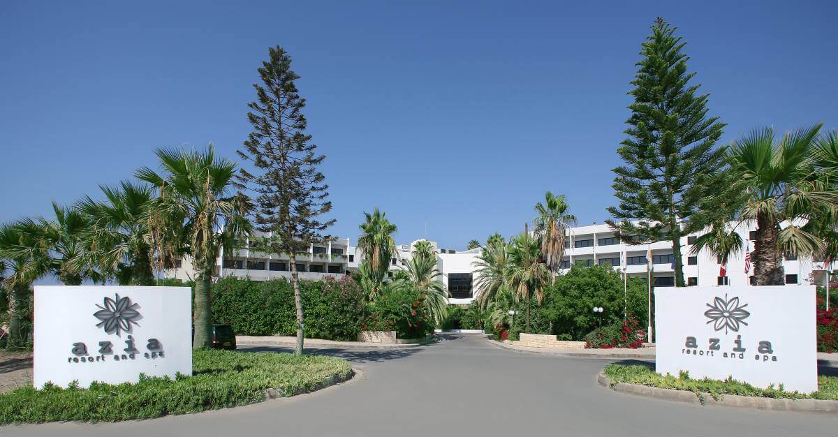 azia hotel front view