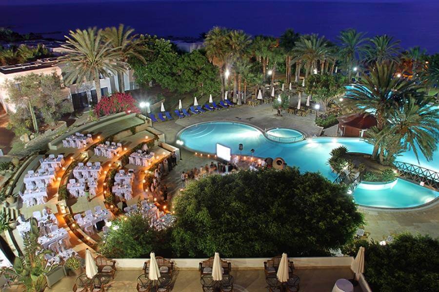 azia hotel bird eye view